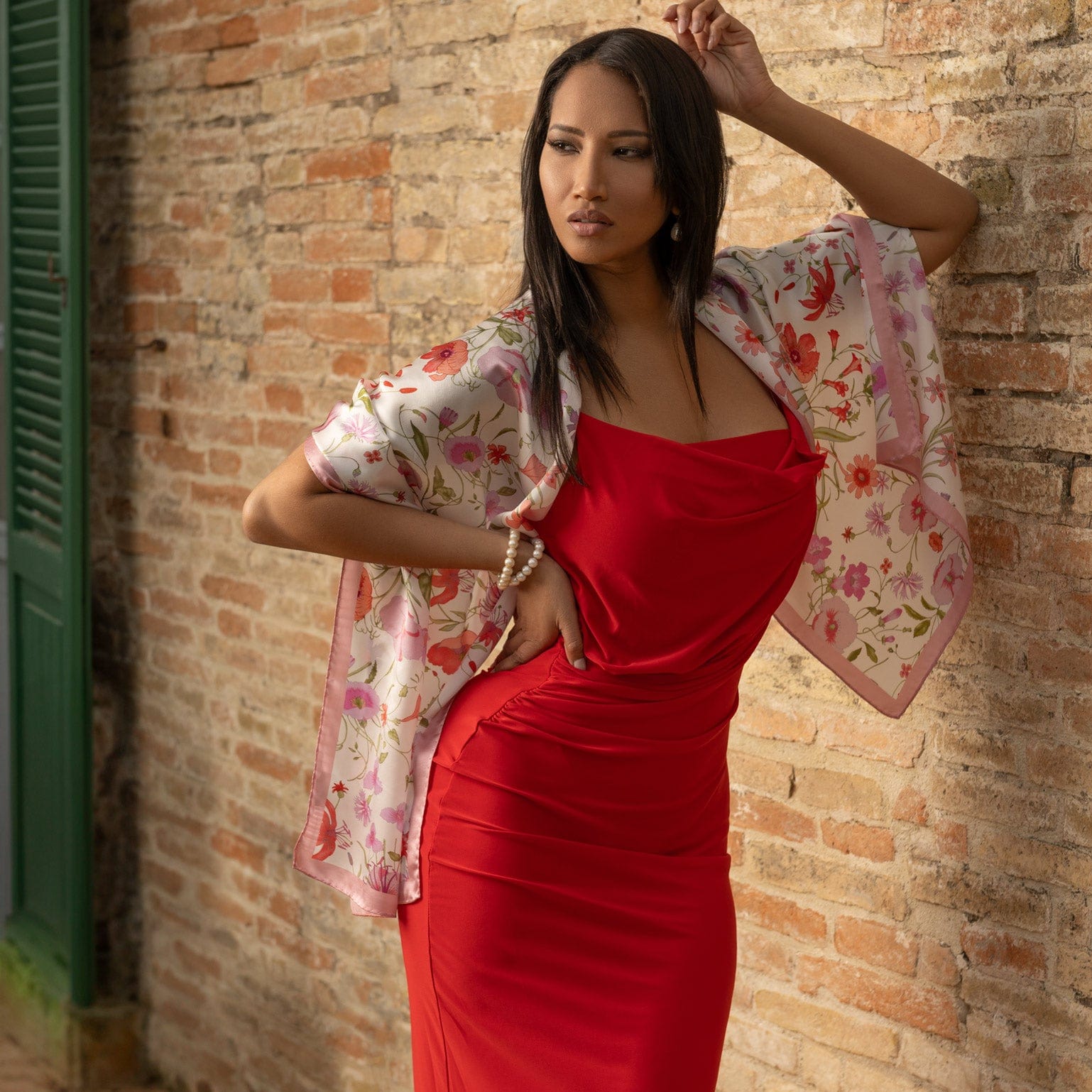 Silk Scarves for Women - Italian Fashion - Elizabetta