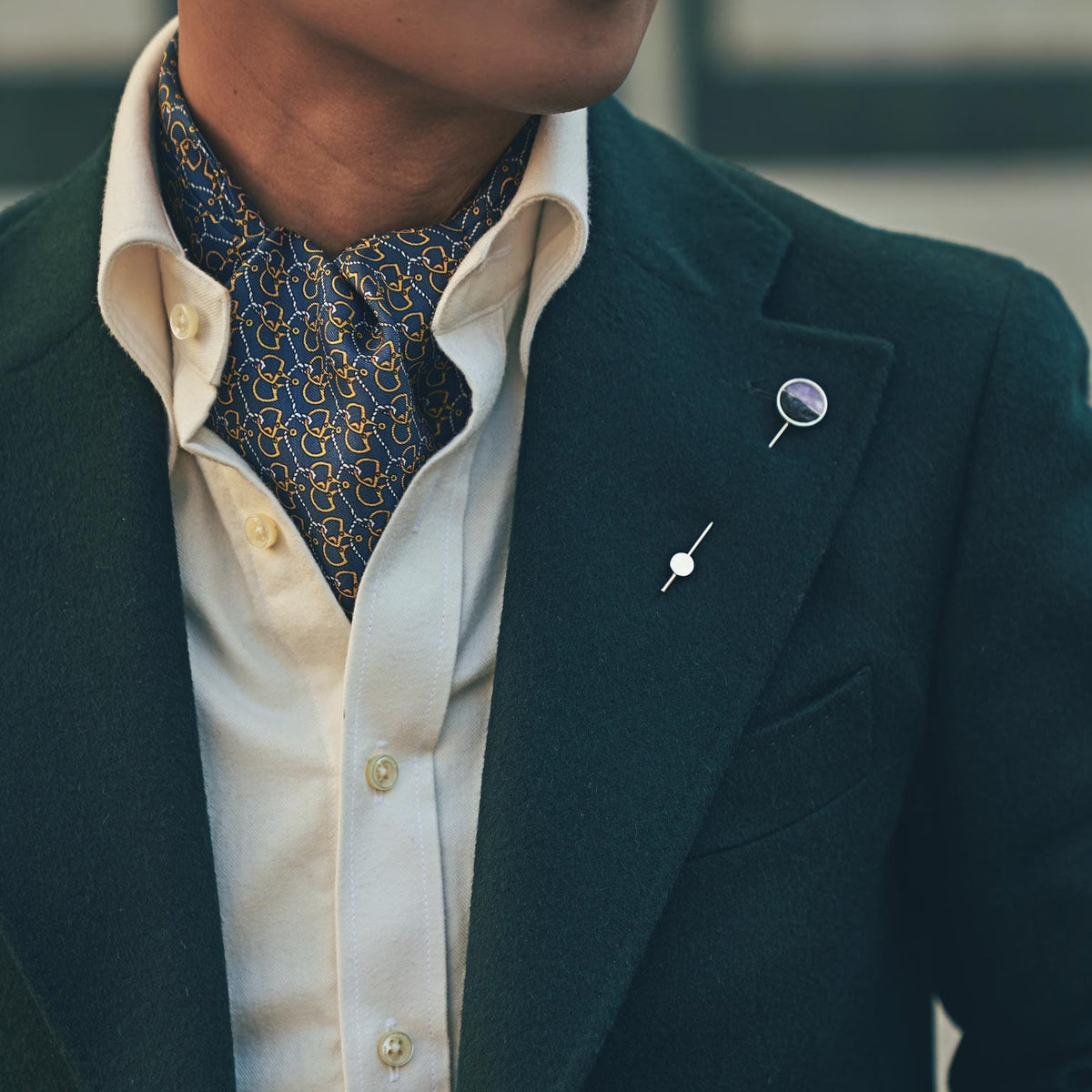 Ascot Ties & Italian Silk Cravats for Men - Elizabetta