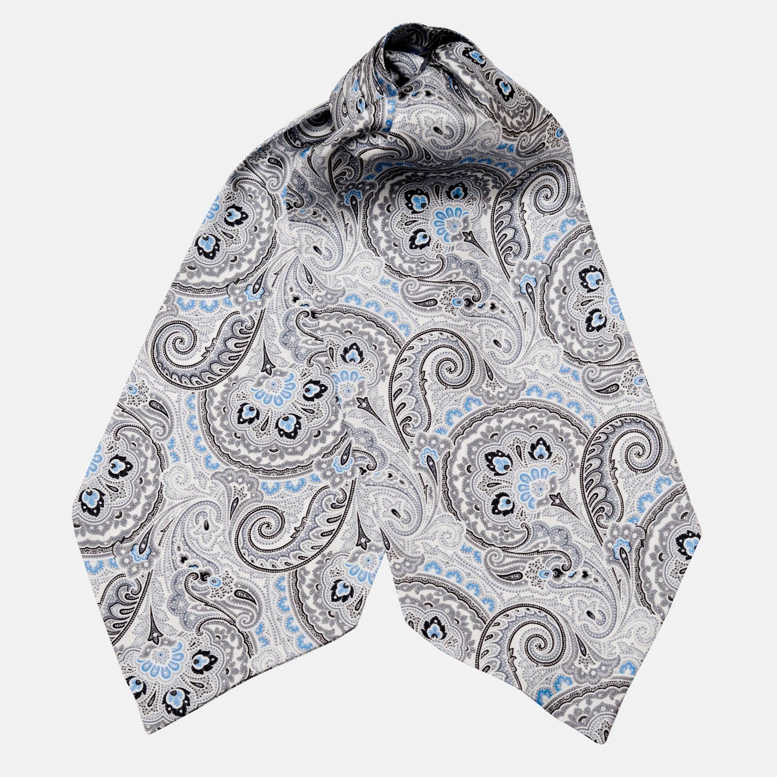 Ascot Ties & Cravats for Men - Silk Made in Italy - Elizabetta