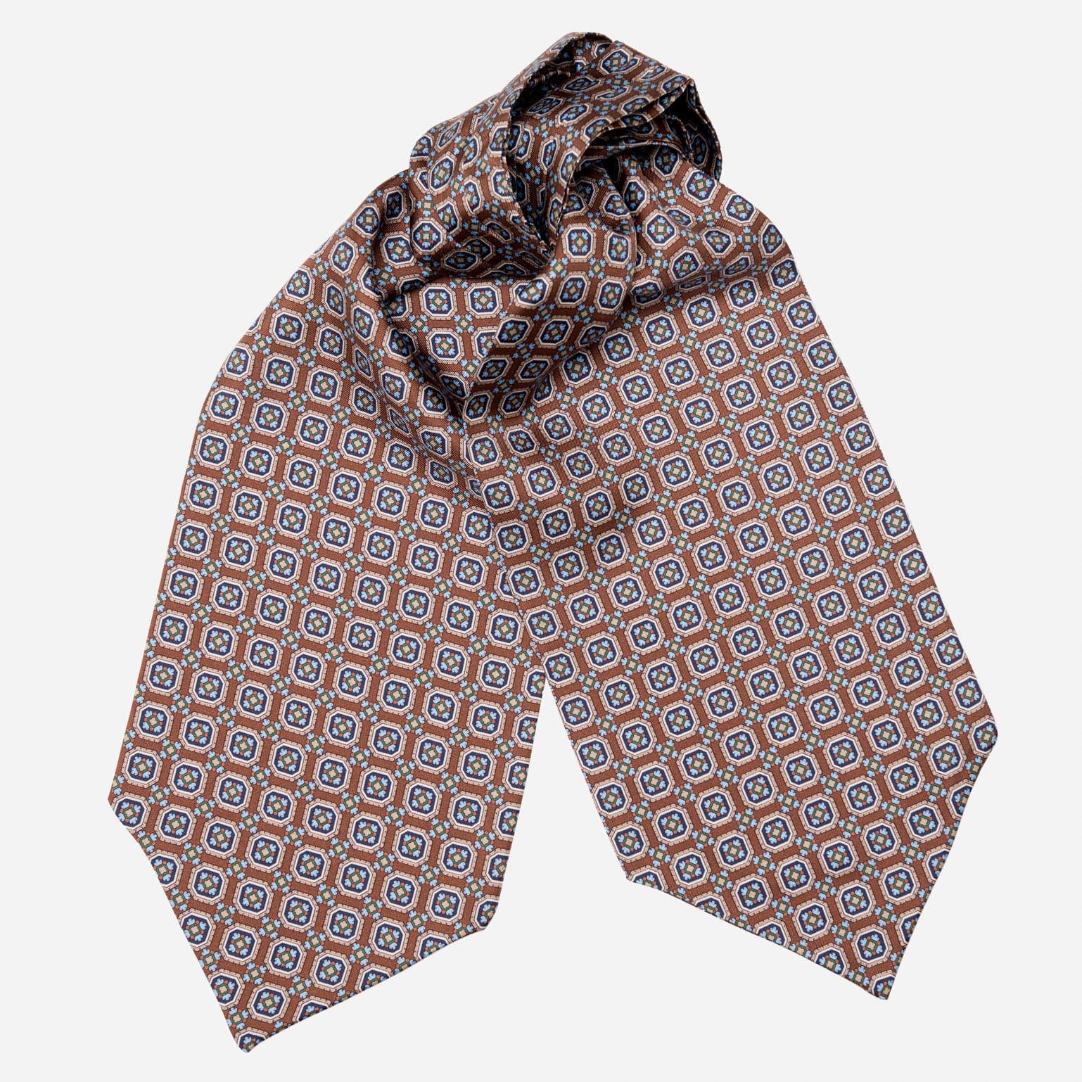 Ascot Ties & Cravats for Men - Silk Made in Italy - Elizabetta