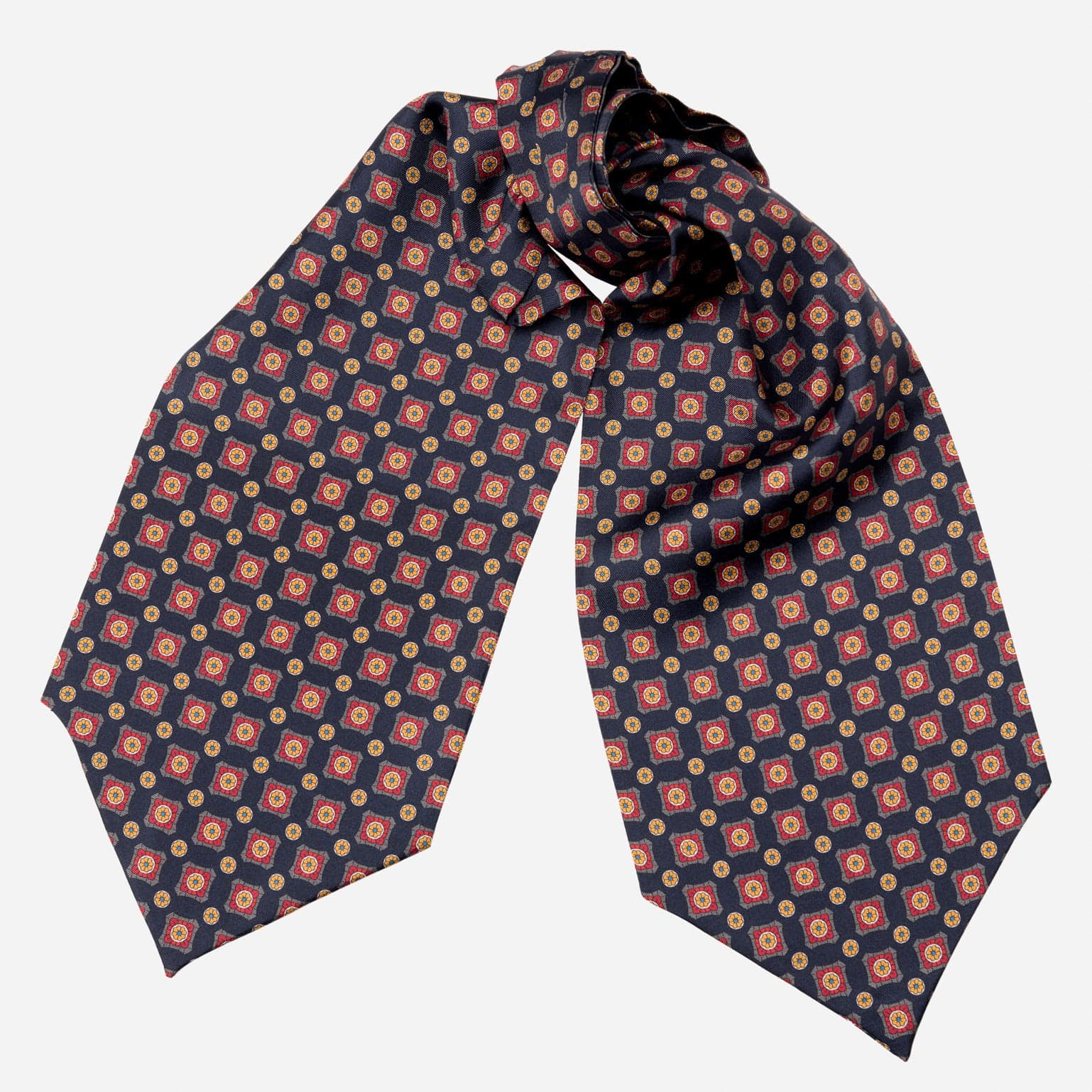 Ascot Ties & Cravats for Men - Silk Made in Italy - Elizabetta