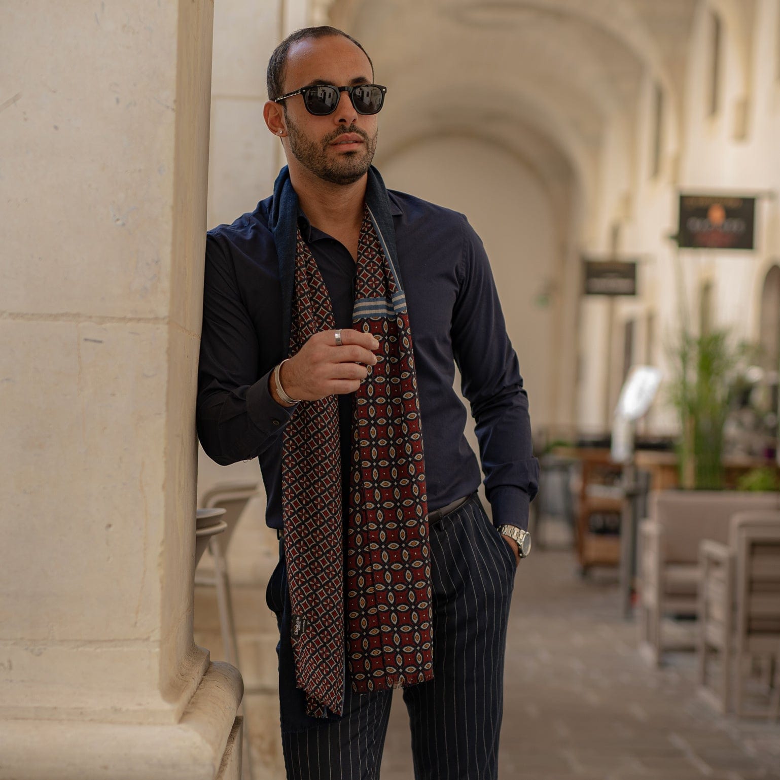 Wool Scarves For Men | Men's Cashmere Scarves